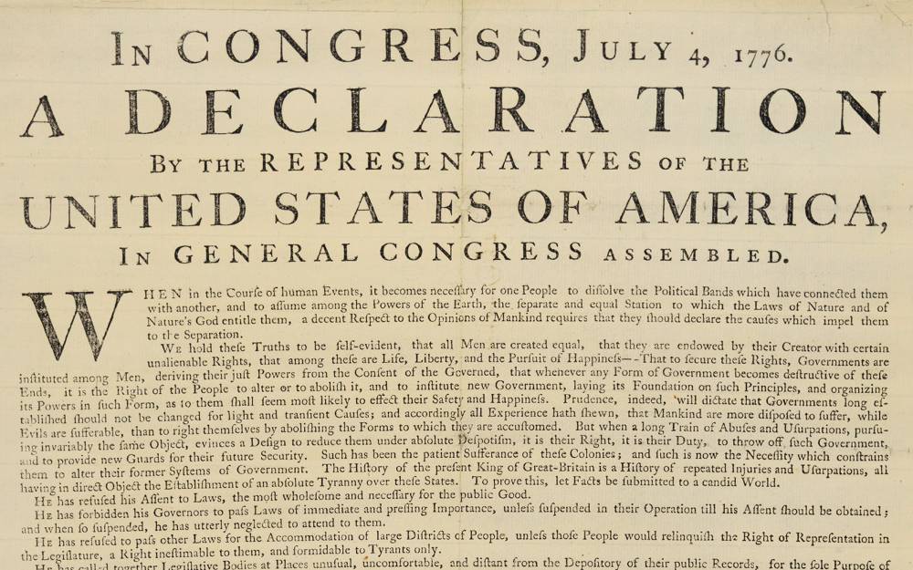 Text of the Declaration of Independence | A.R.T.